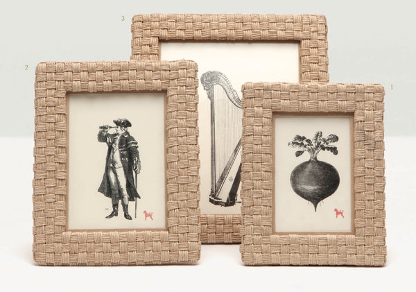 Geneva Woven Rope Frames | Herringbone and Company