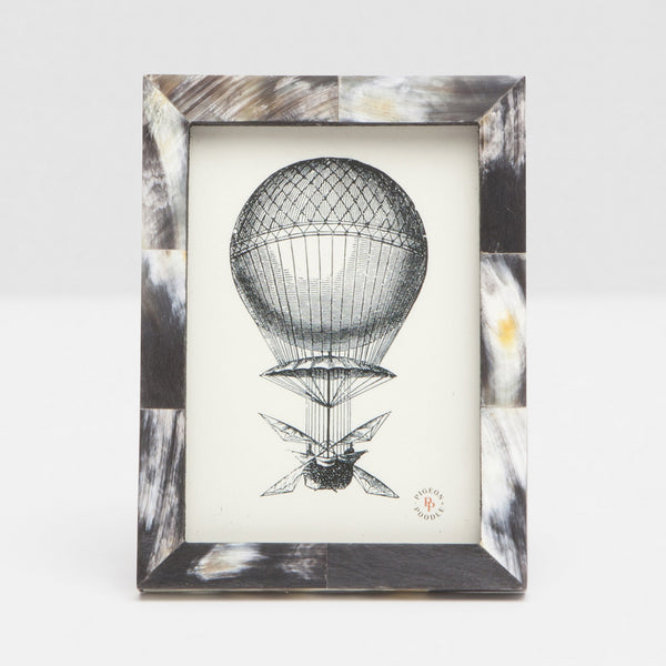 Essex Natural Dark Horn Frames | Herringbone and Company