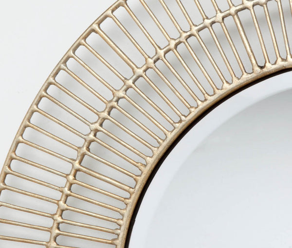 Nesta Gold Wire Mirror | Herringbone and Company